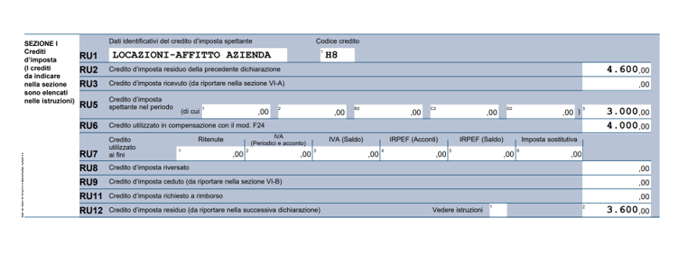 Credito imposta locazioni, la compensazione del credito 2020 ...